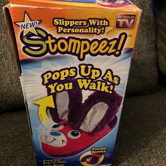 Shoes | Stompeez Pop Up Ears Slippers | Poshmark